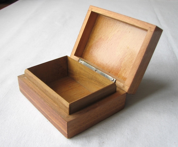 Vintage Sorrento Italian Inlaid Wooden Box Small - Gem