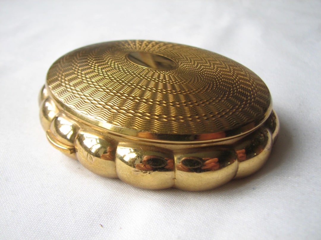 Vintage Kigu Musical Powder Compact Minuette Unused Original Box ...