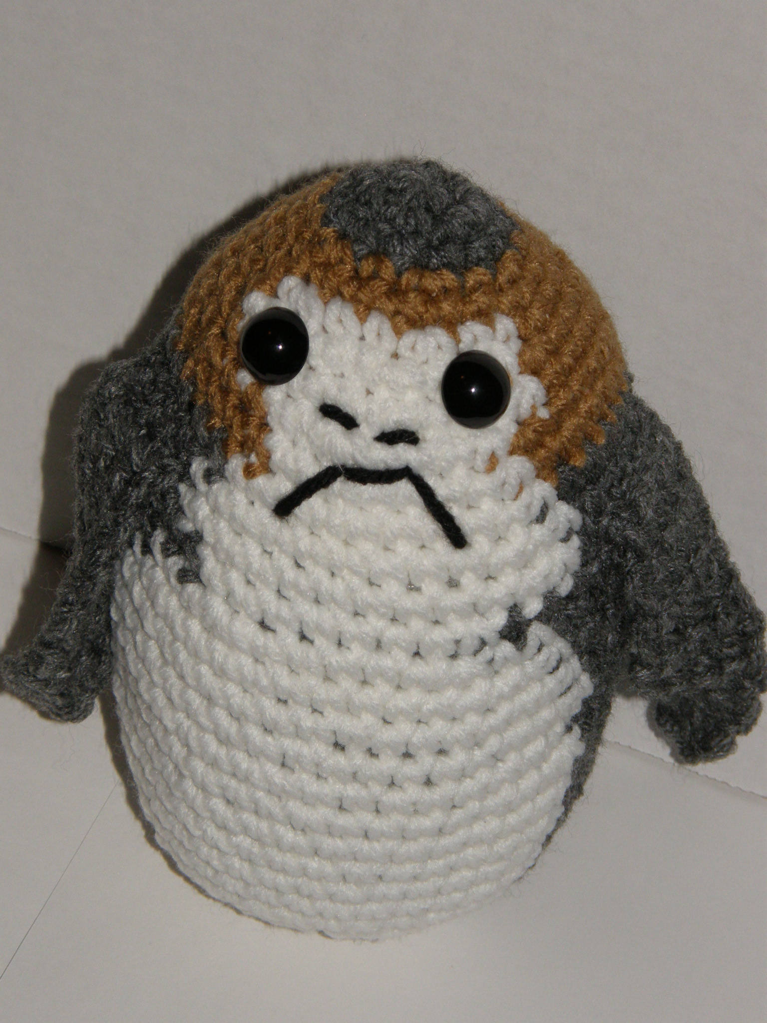 Porg From Star Wars Amigurumi Crochet Pattern - Make Your Own Porg ...