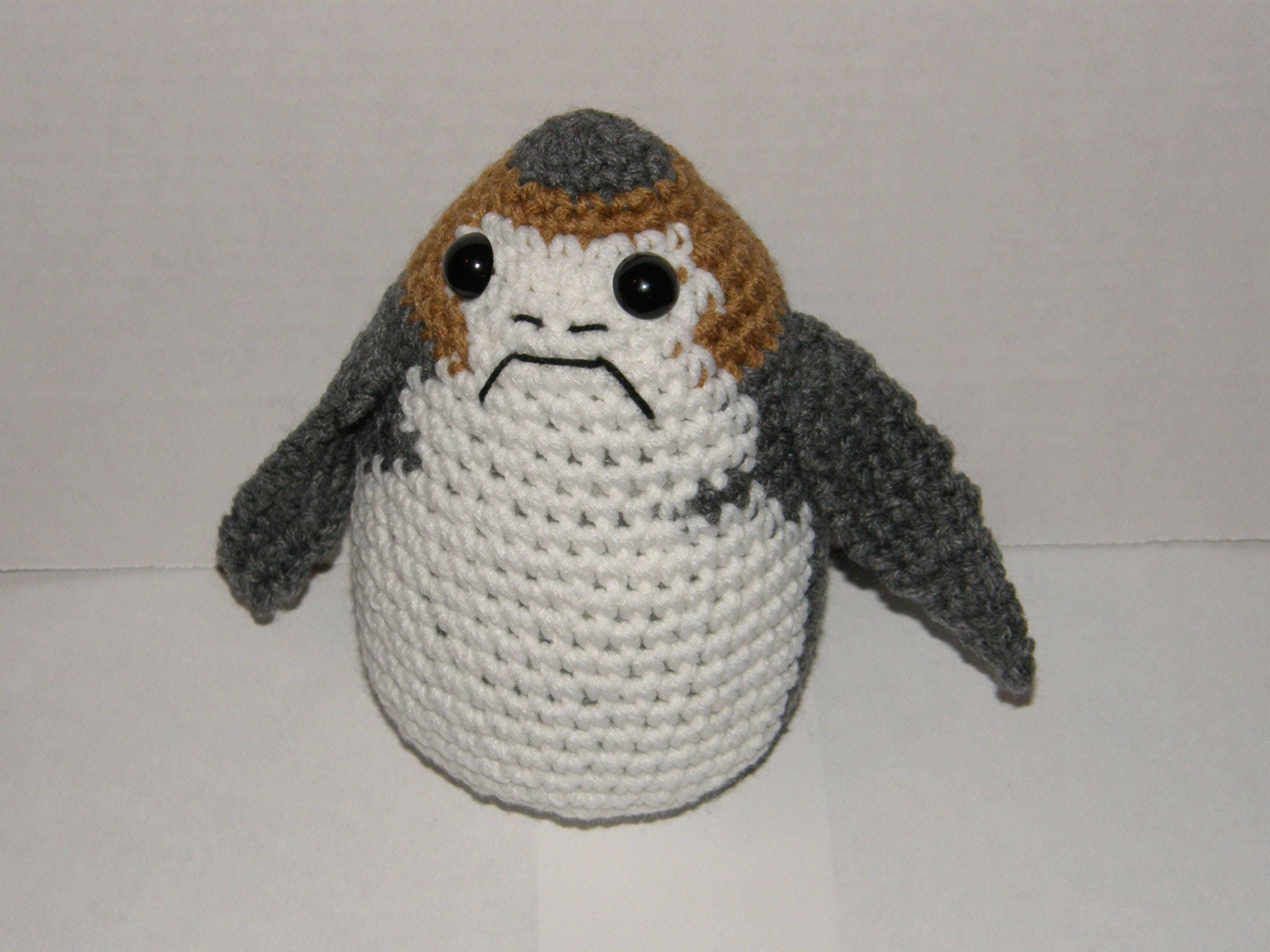 Porg From Star Wars Amigurumi Crochet Pattern - Make Your Own Porg ...