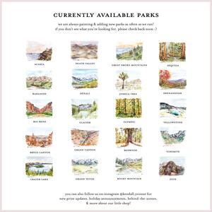 Big Bend National Park Print, Watercolor Painting, Nature Gallery Wall ...