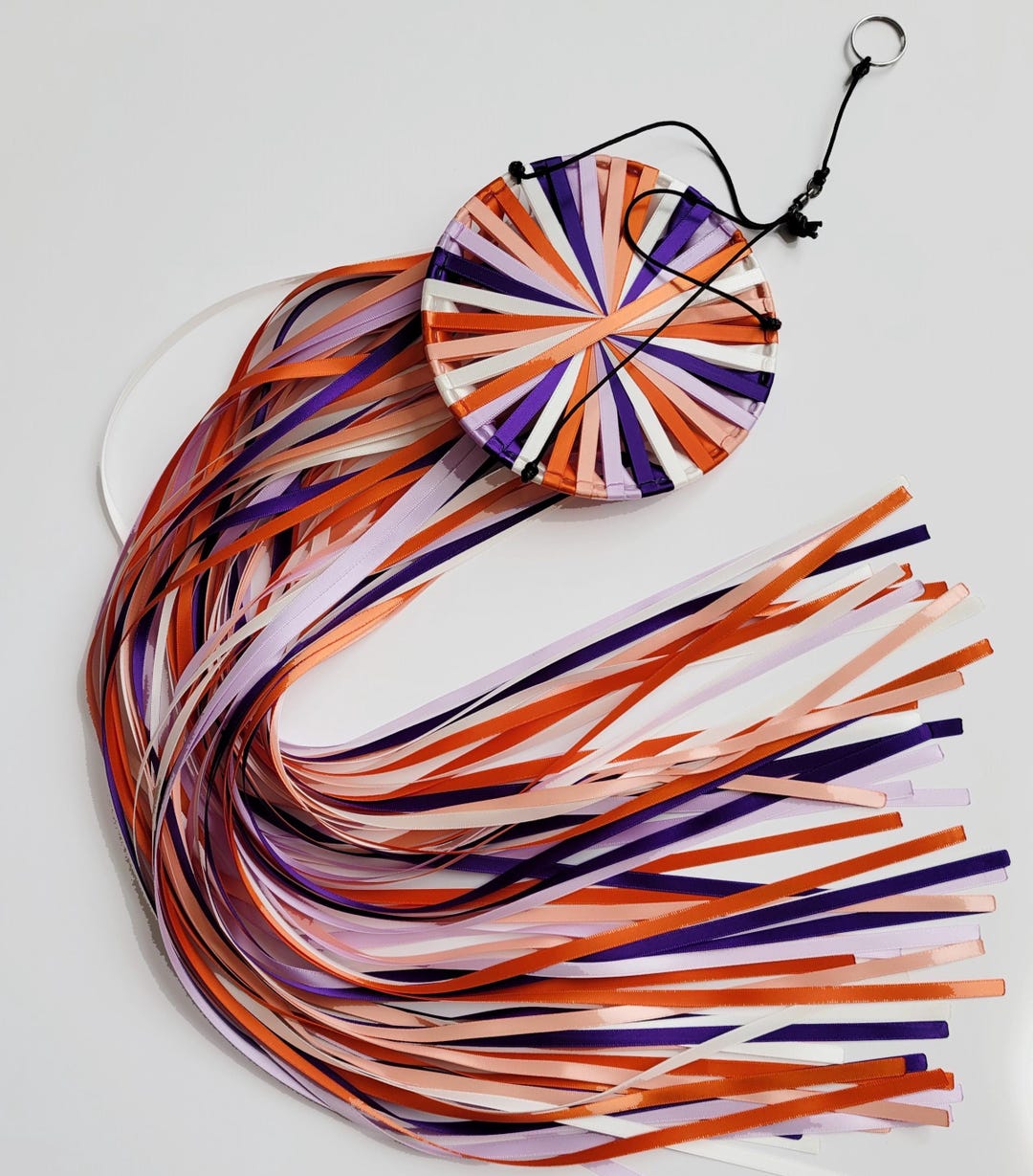 Pansy Place! Windsock Streamer Spinner of Double-faced Satin Ribbon ...