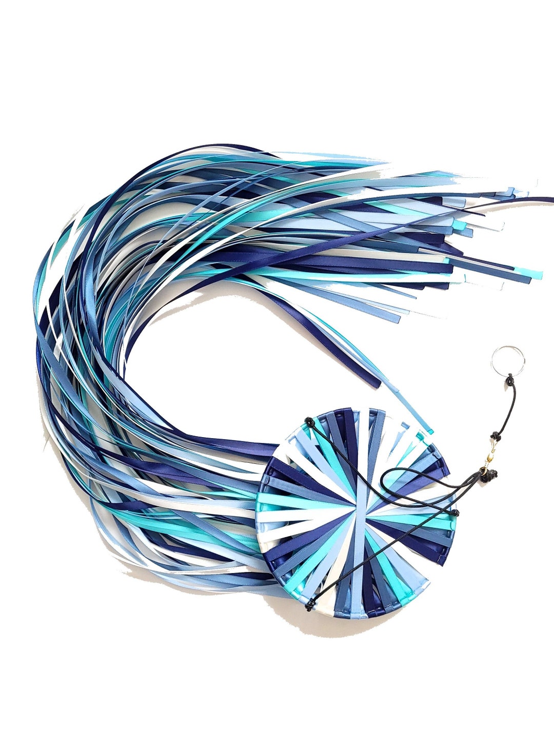 High Tide! Windsock Spinner of Double Faced Satin Ribbon in Colors Navy ...