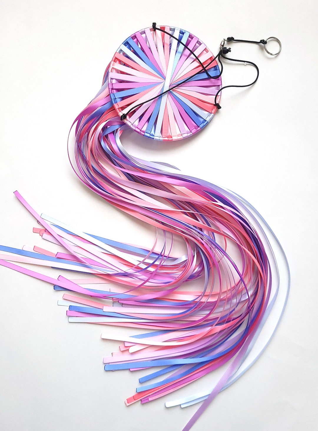 Amazon Twilight! Ribbon Windsock Spinner of Double Faced Satin Ribbon ...