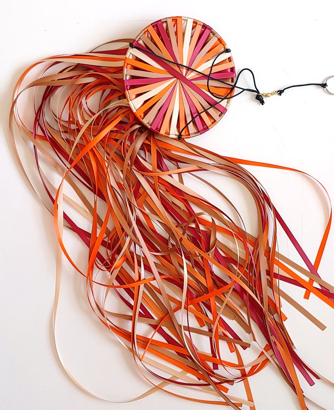 Pumpkin Spice! Ribbon Streamer, Windsock, Double-faced Satin Ribbon ...