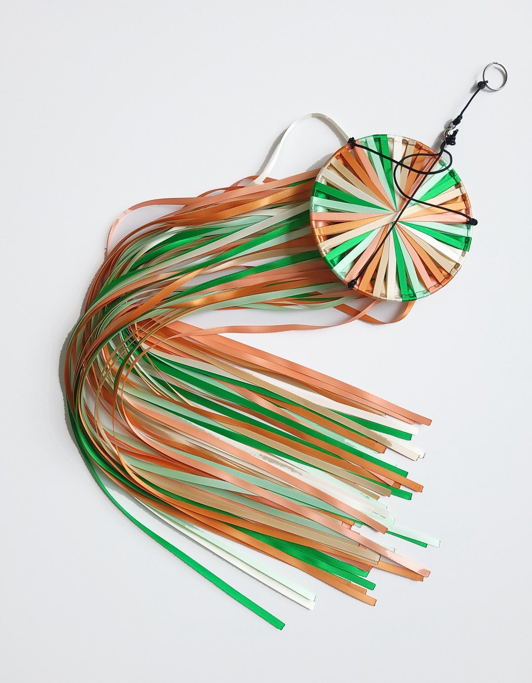 Spiced Tea! Windsock Streamer Spinner of Double Faced Satin Ribbon ...