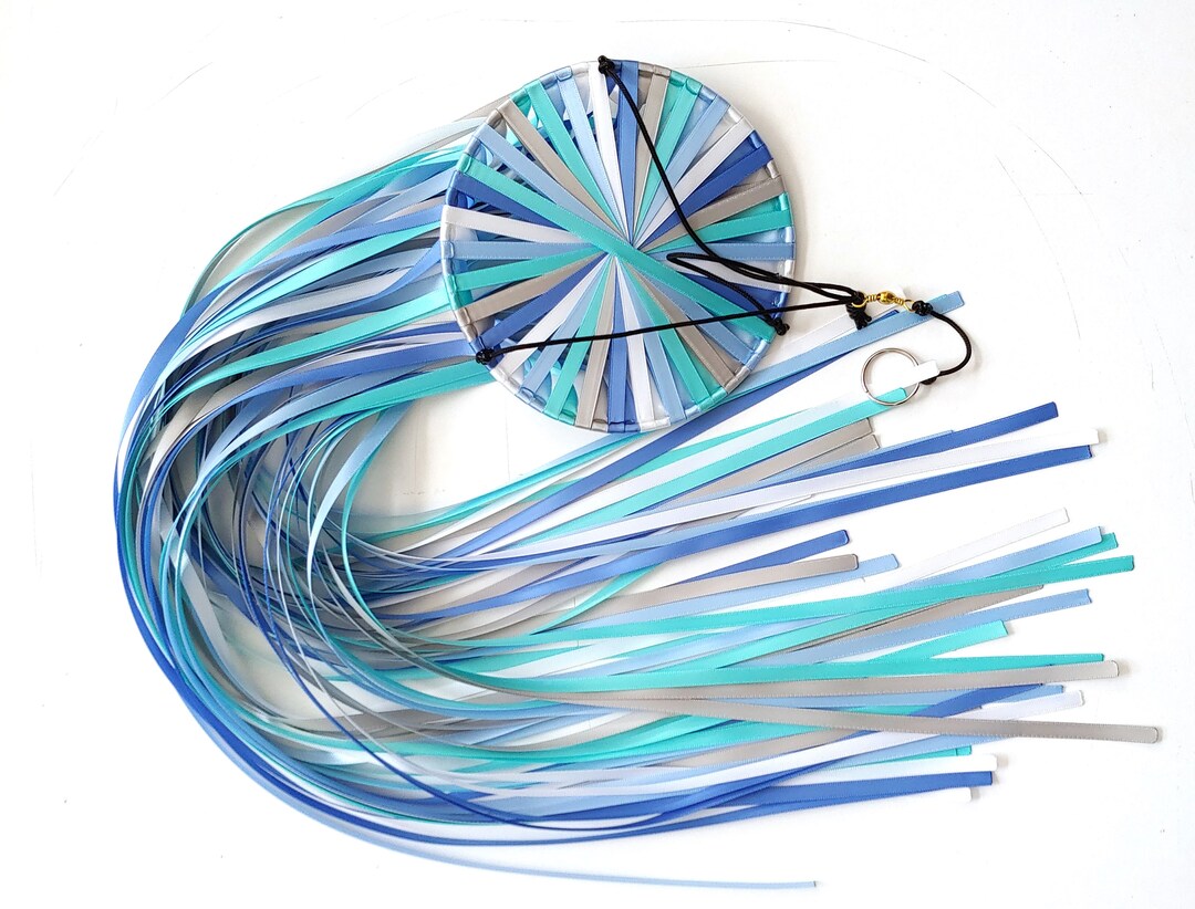 Frosty! Windsock Streamer Handcrafted Double-faced Satin Ribbon ...