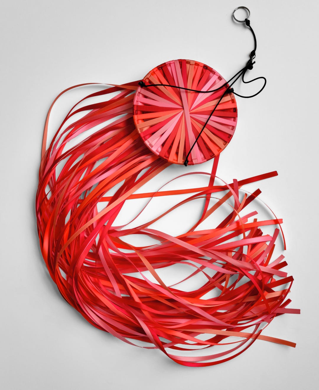 Hot Kisses! Ribbon Windsock, Wind Ribbons of Double-faced Satin in ...