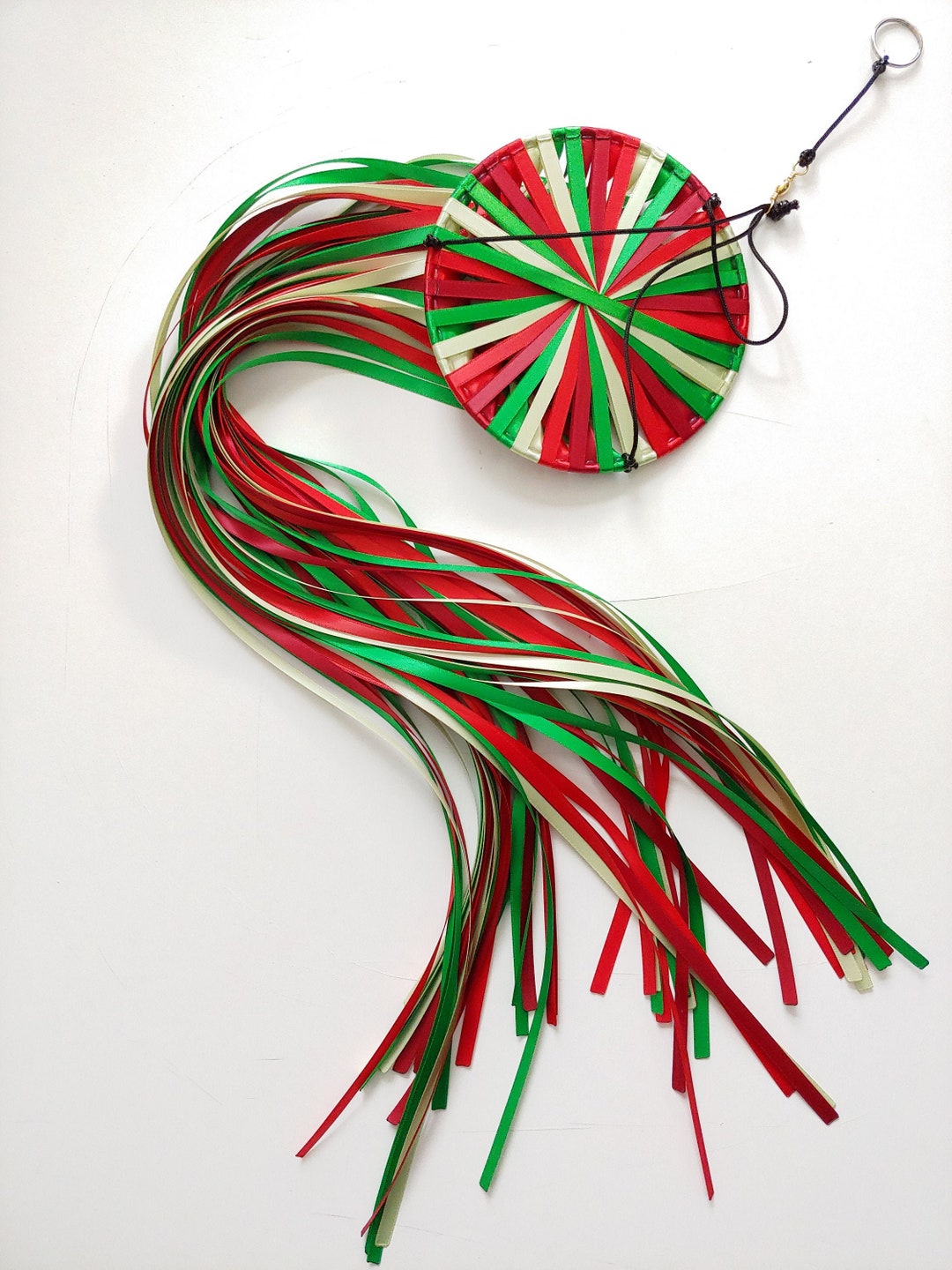 Christmas Holly! Ribbon Streamer, Ribbon Windsock, Beautiful Double ...