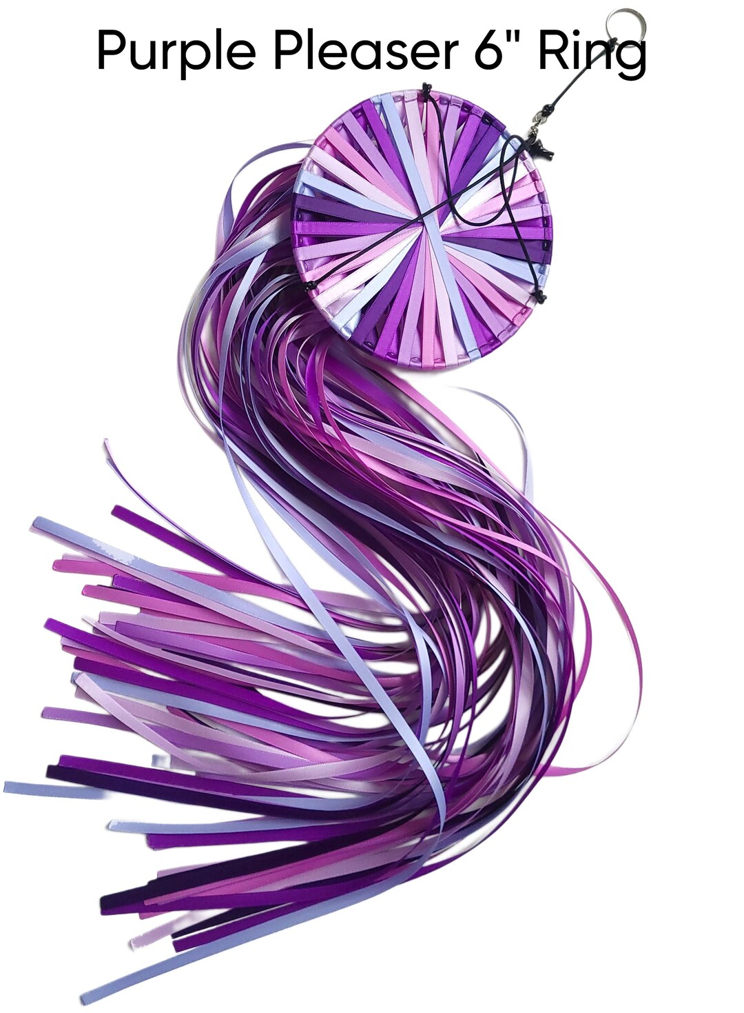 Purple Pleaser! Wind Ribbons, Windsock, Streamer of Double-faced Satin ...