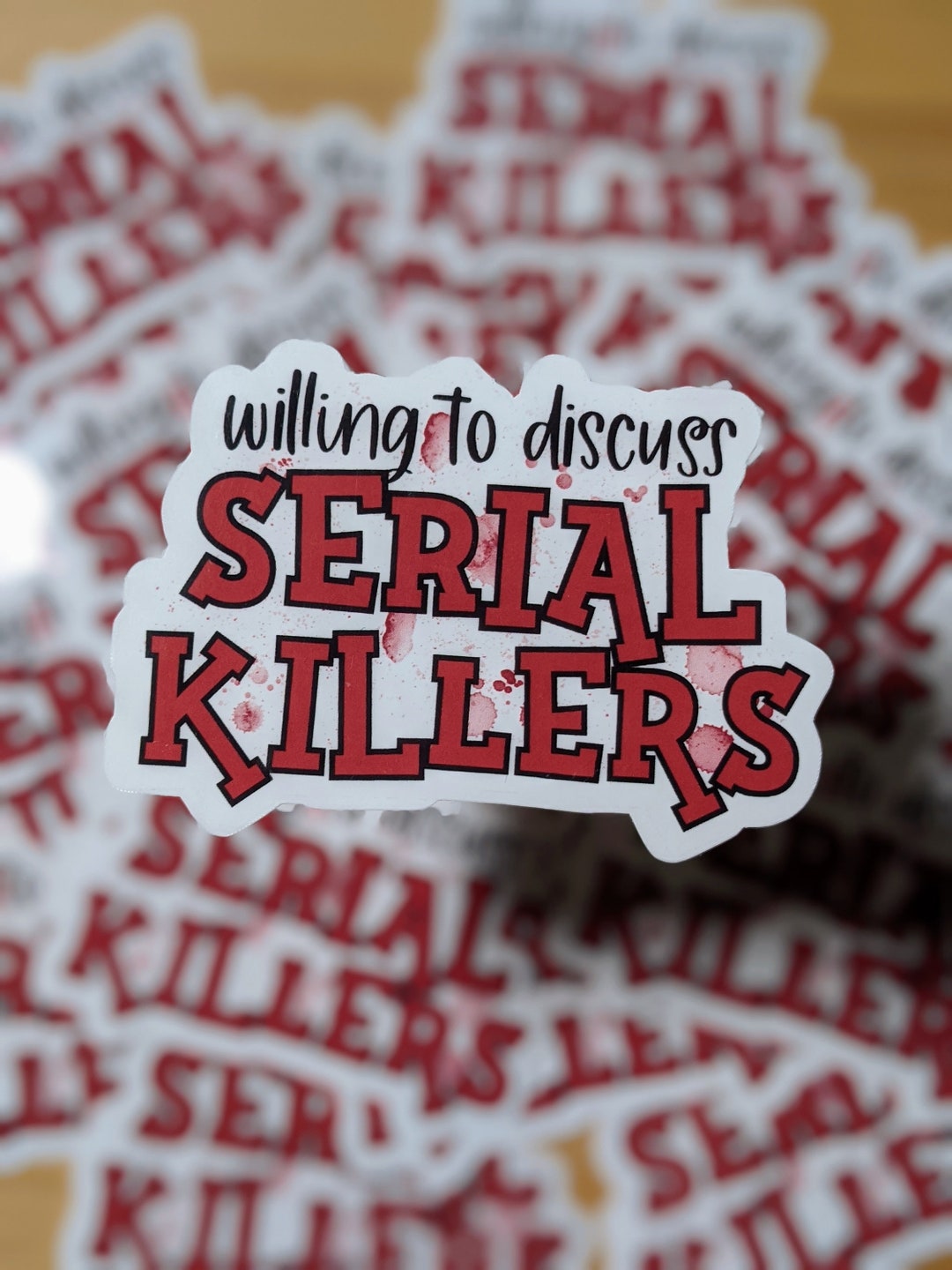 I'll Talk Serial Killers Sticker - Etsy