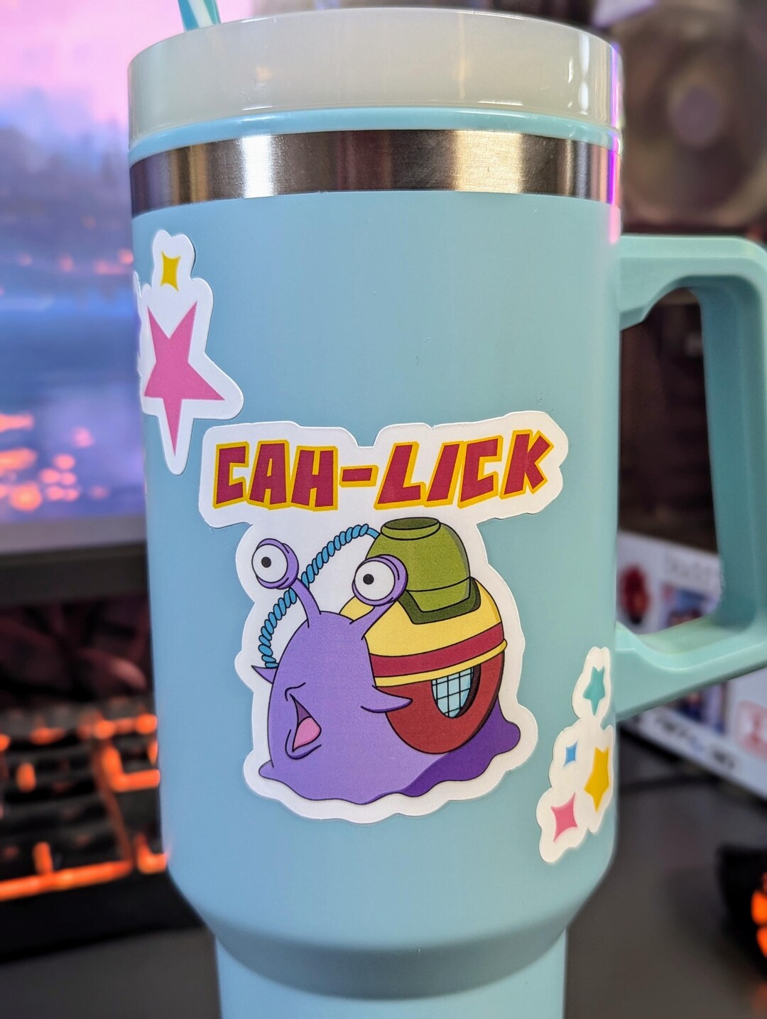 CAH-LICK Sticker - One Piece Fan Art (~3 Inches) - Etsy