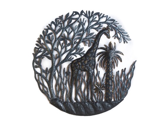 Safari Wall Art Large Metal Wall Art for Patio Decor Ideas - Etsy