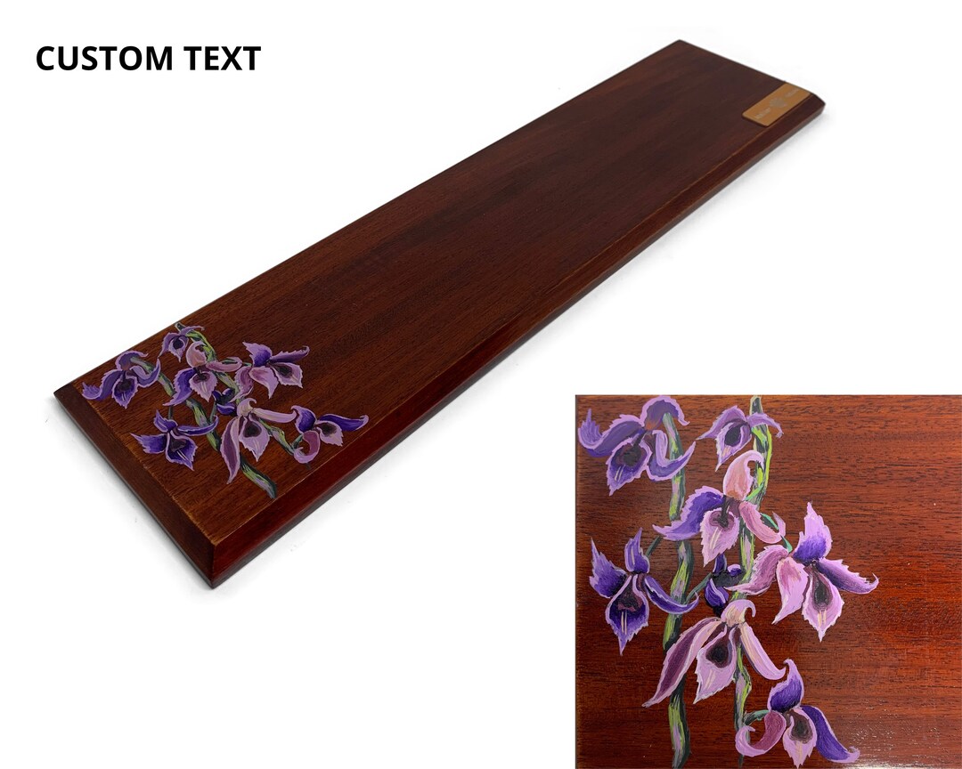 Fuchsia Art, Custom Sign, Flower Art, Homewarming Gift, House Sign Wall ...