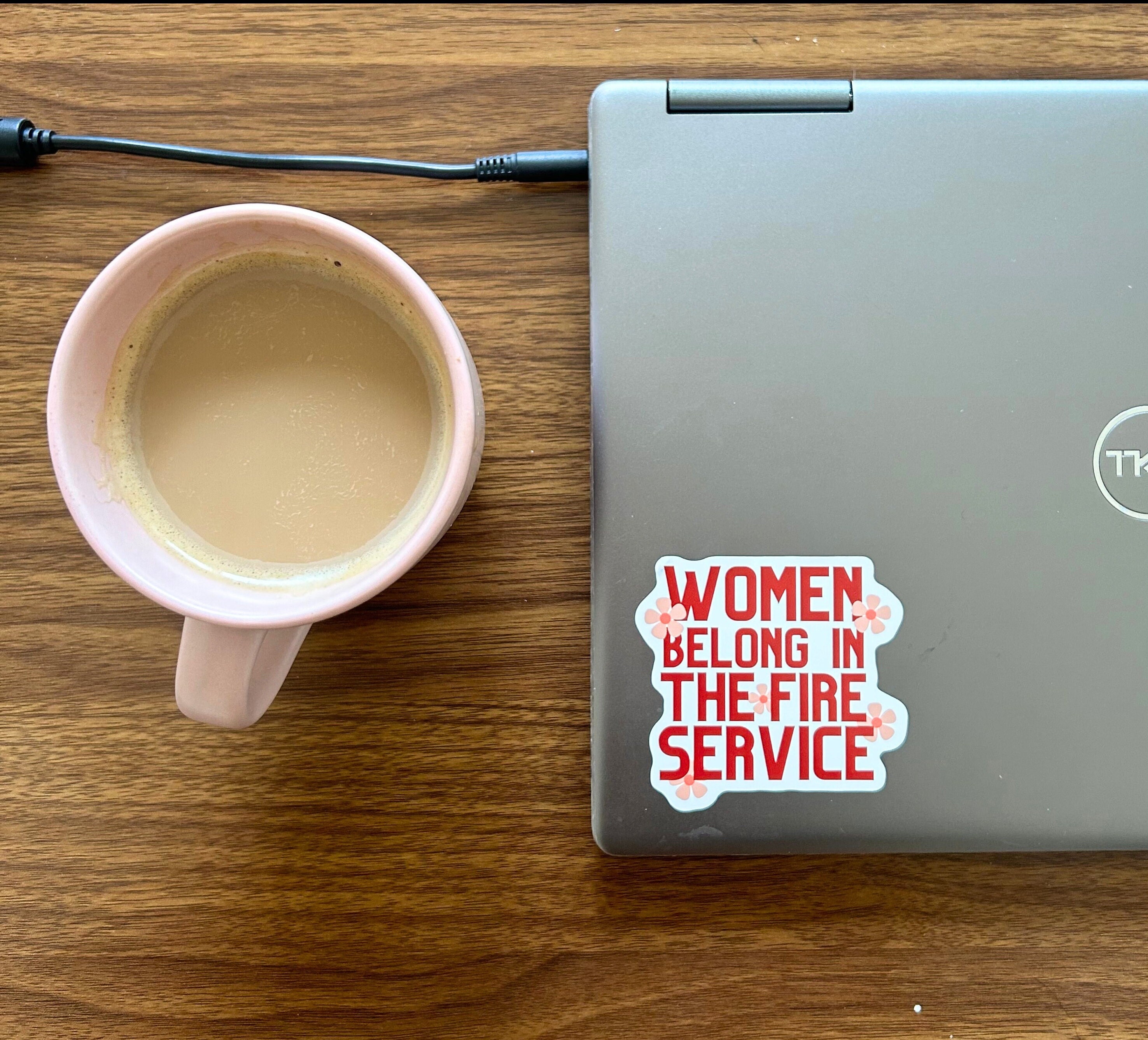 Female Firefighter Sticker, Firefighter Sticker, Fireman Sticker ...