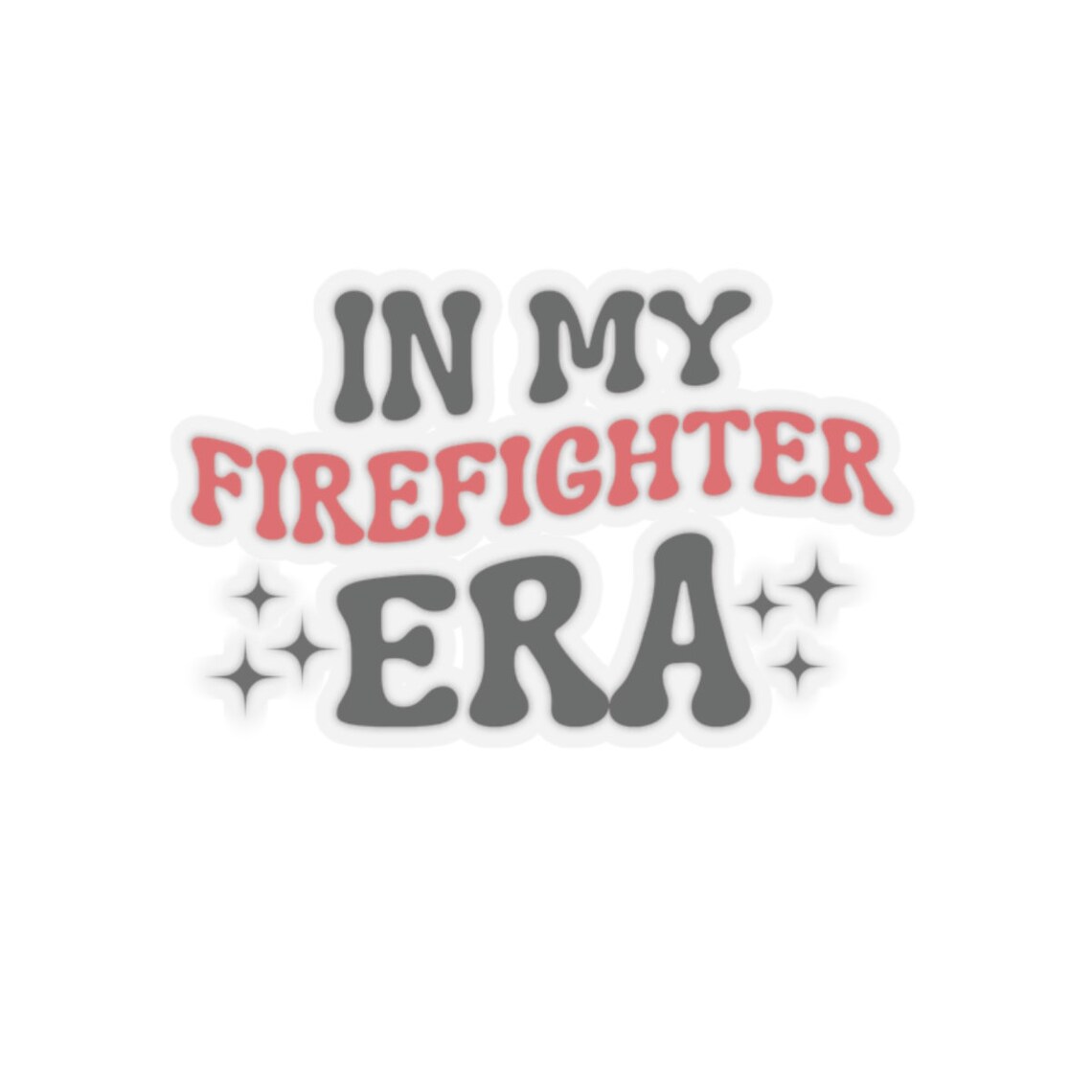 Female Firefighter Sticker, Firefighter Sticker, Fireman Sticker ...