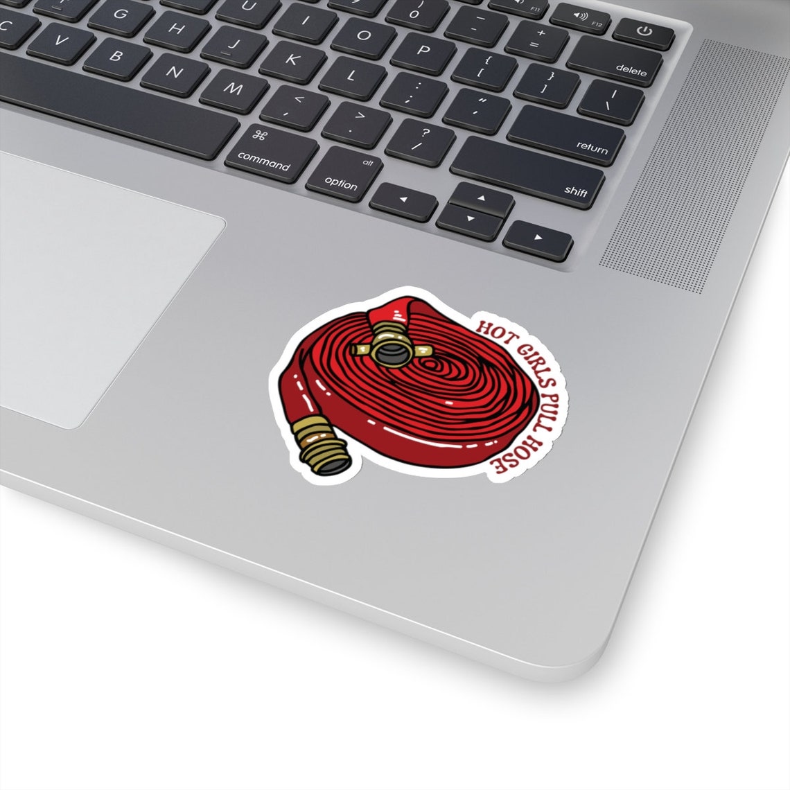 Female Firefighter Sticker, Firefighter Sticker, Fireman Sticker ...