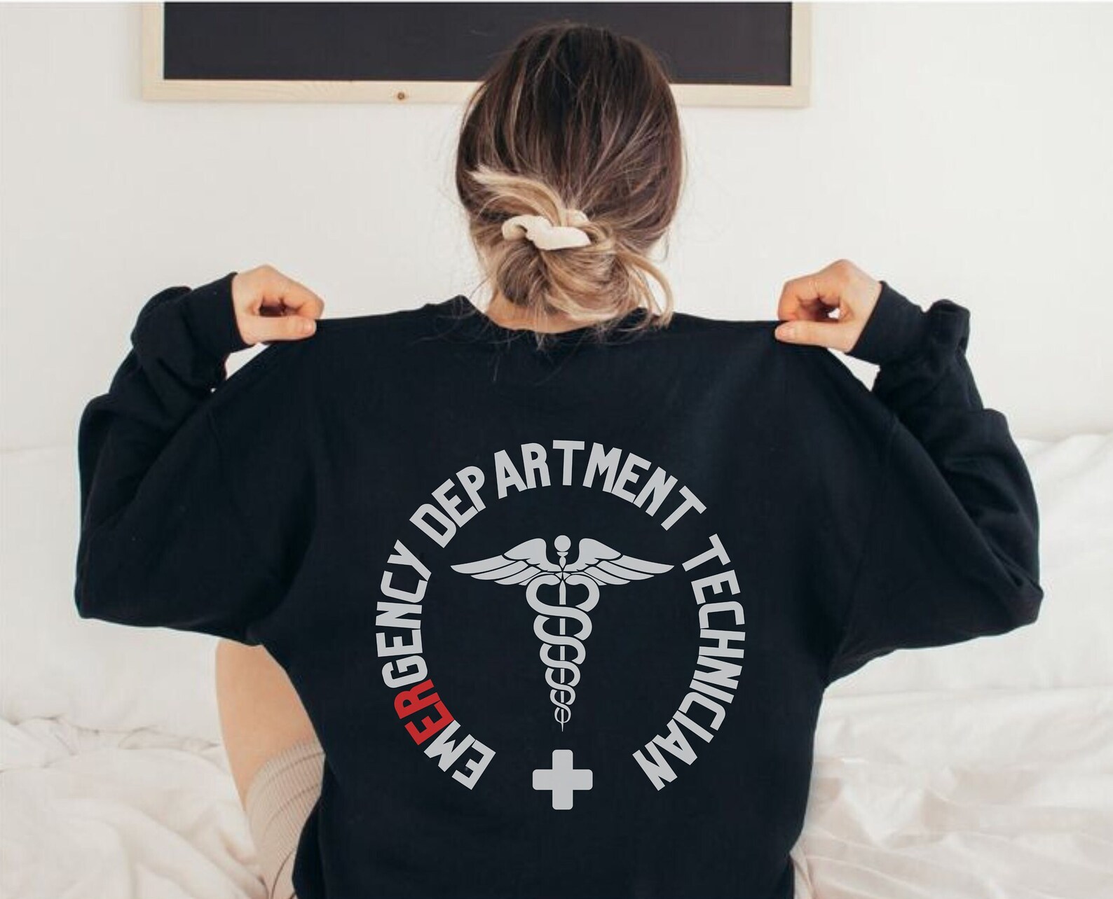 Emergency Department Tech Sweatshirt, ED Tech Sweatshirt, ED Tech Gift ...