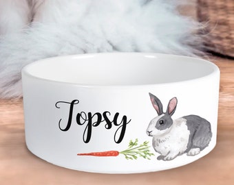 Rabbit Water Dish | Etsy