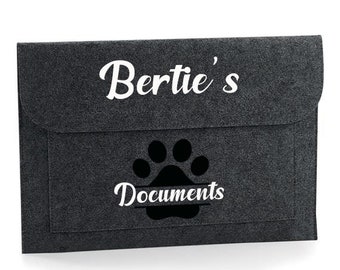 Dog Document Wallet - Etsy