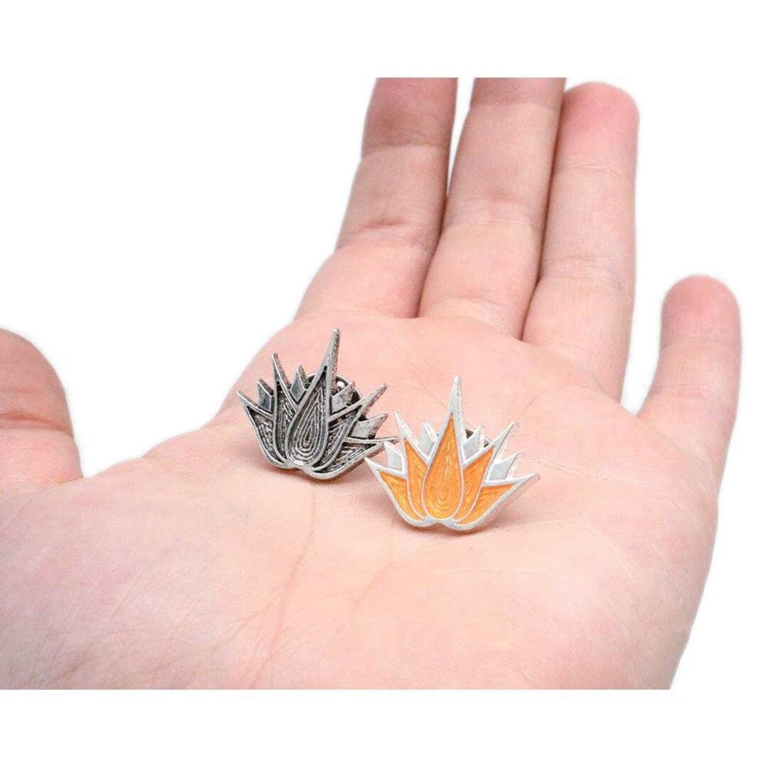 Lotus Tattoo Pin, Officially Licensed Necrotech by K.C. Alexander ...