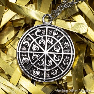 Steel Alphabet Medallion, Officially Licensed Mistborn Jewelry With ...