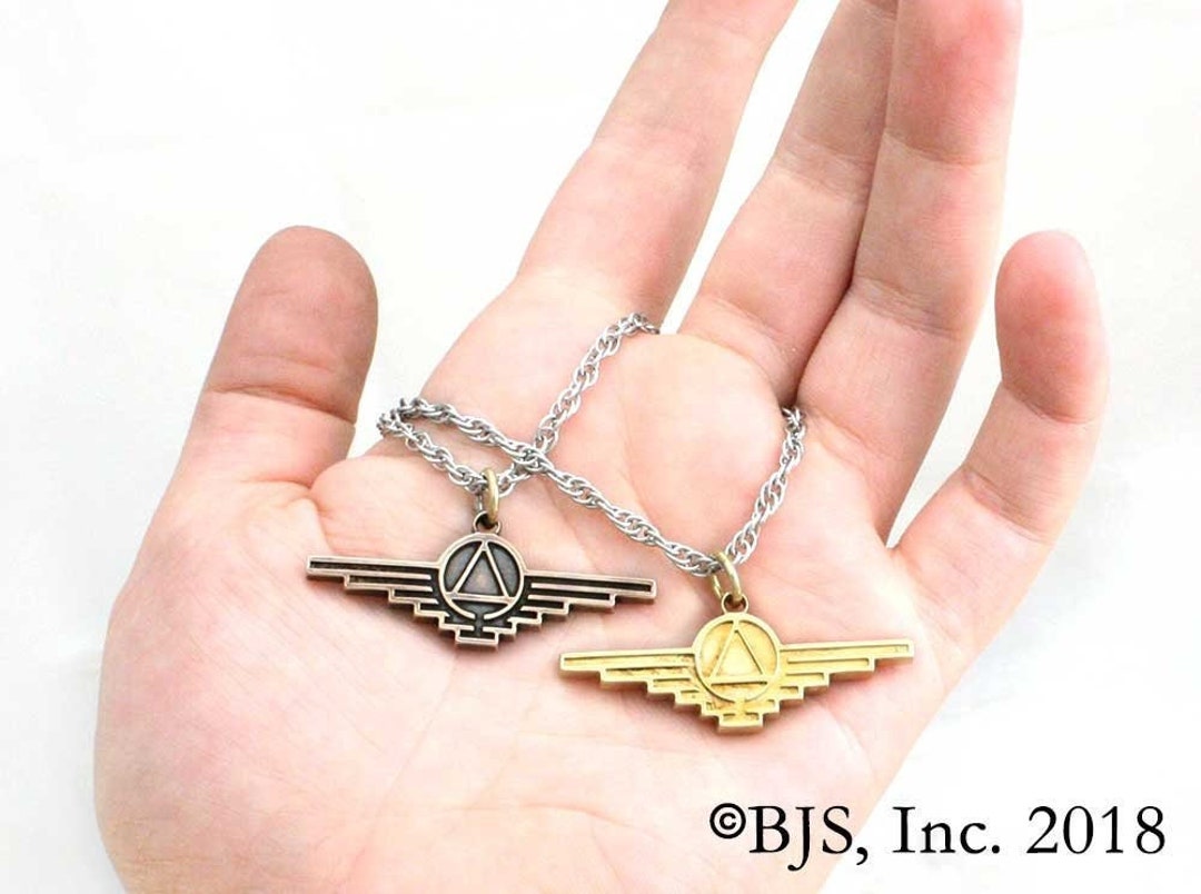 Gold Society Symbol Pendant, Bronze or Brass, Officially Licensed Red ...