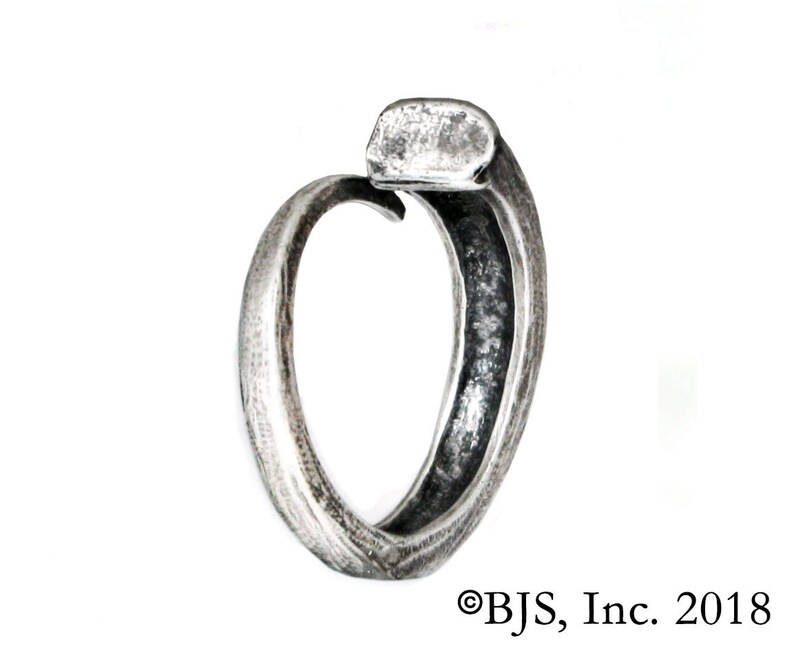Hemalurgy Spike Ring Sterling Silver Mistborn Ring Officially - Etsy