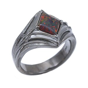 The Necromancer Ring, One of the Nine Rings of Men, Officially Licensed ...