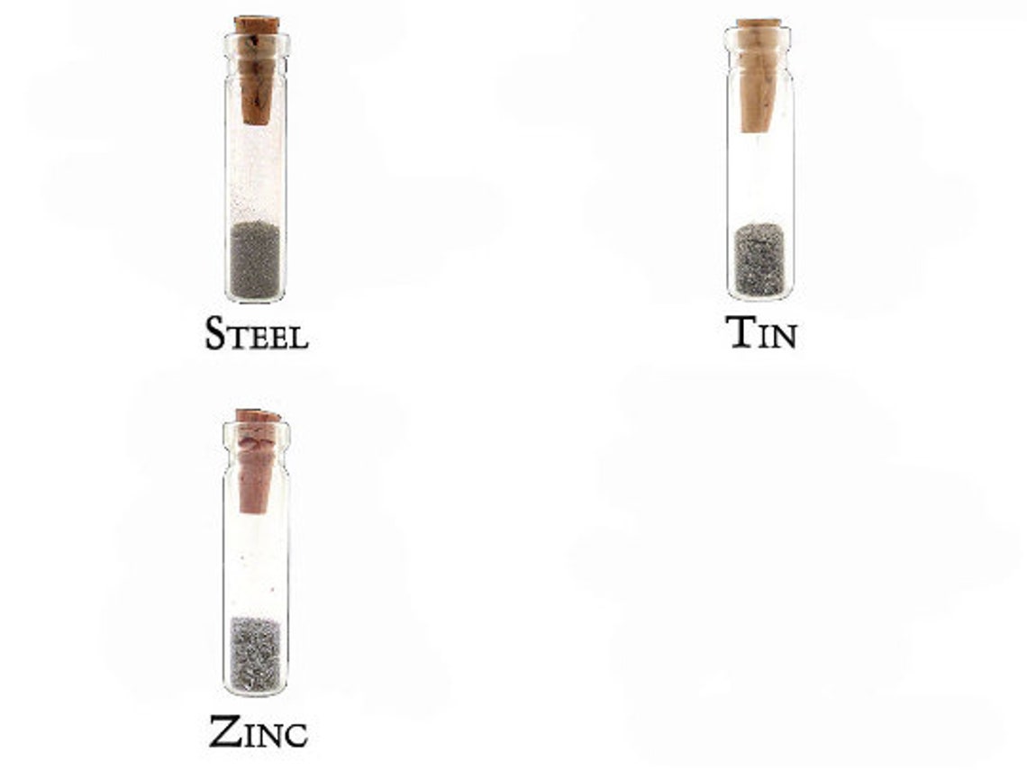 Mistborn Metals Vials Officially Licensed Replica With - Etsy