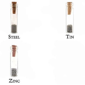 Mistborn Metals Vials Officially Licensed Replica With - Etsy UK