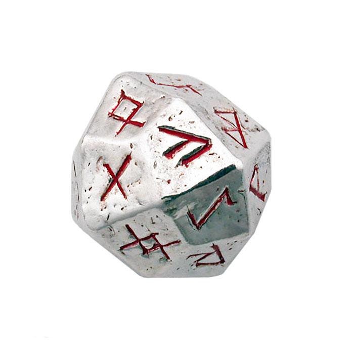 24 Sided Elder Futhark Rune Dice, Viking Rune Die, Gemstone Shape ...
