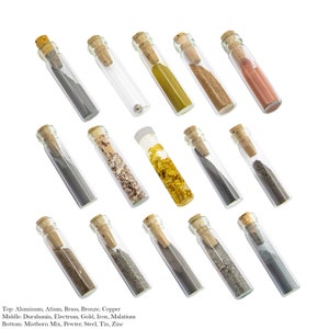 Mistborn Metals Vials, Officially Licensed Replica With Brandon ...