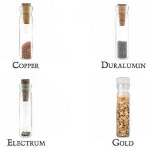 Mistborn Metals Vials Officially Licensed Replica With - Etsy