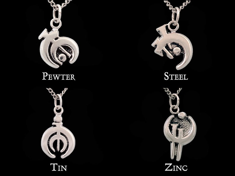 Mistborn Allomancer Necklaces Officially Licensed with | Etsy