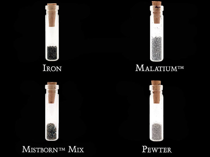 Mistborn Metals Vials Officially Licensed Replica with | Etsy