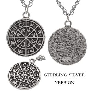 Steel Alphabet Medallion, Officially Licensed Mistborn Jewelry With ...