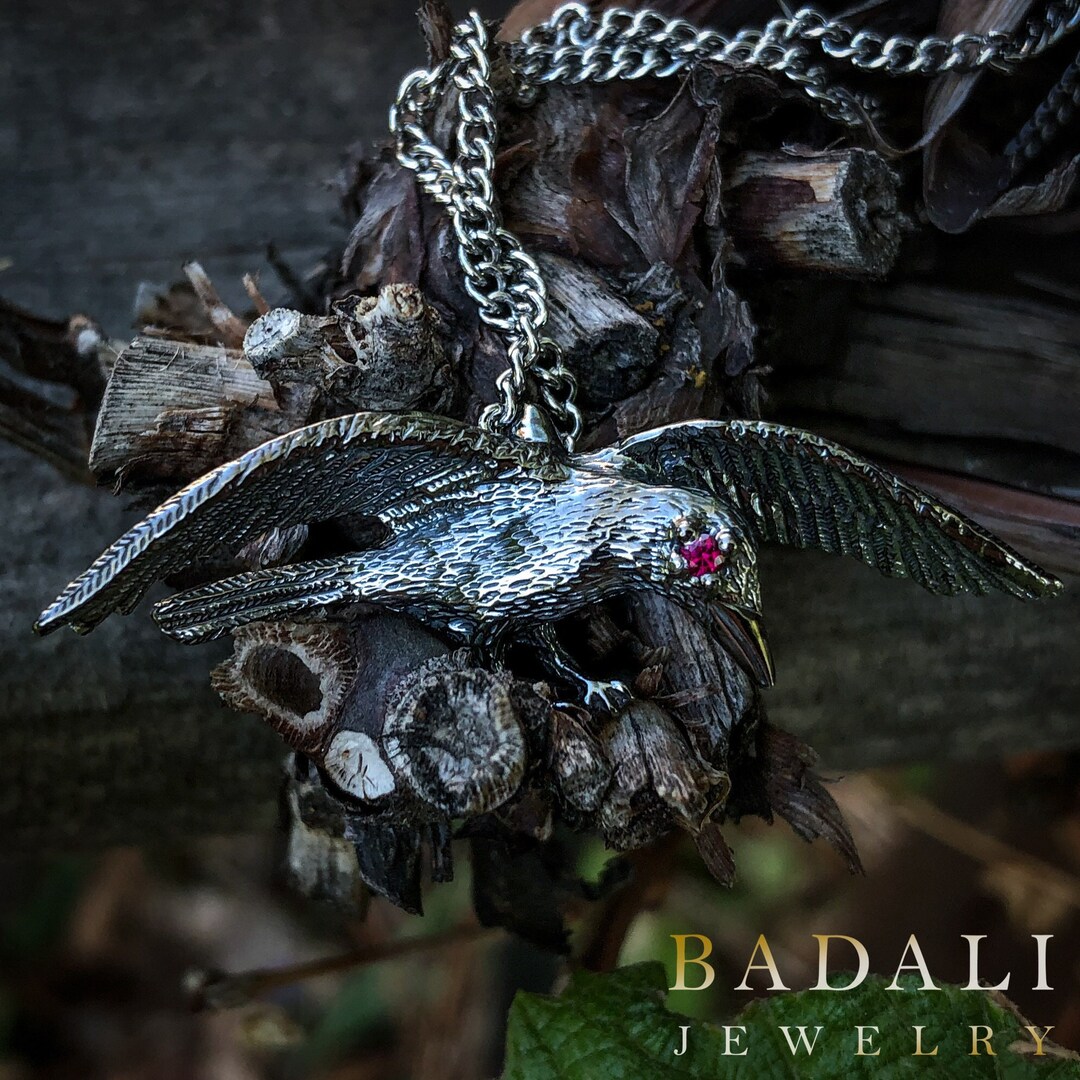 The Morrigan Crow Pendant From Kevin Hearne's the Iron Druid Chronicles ...
