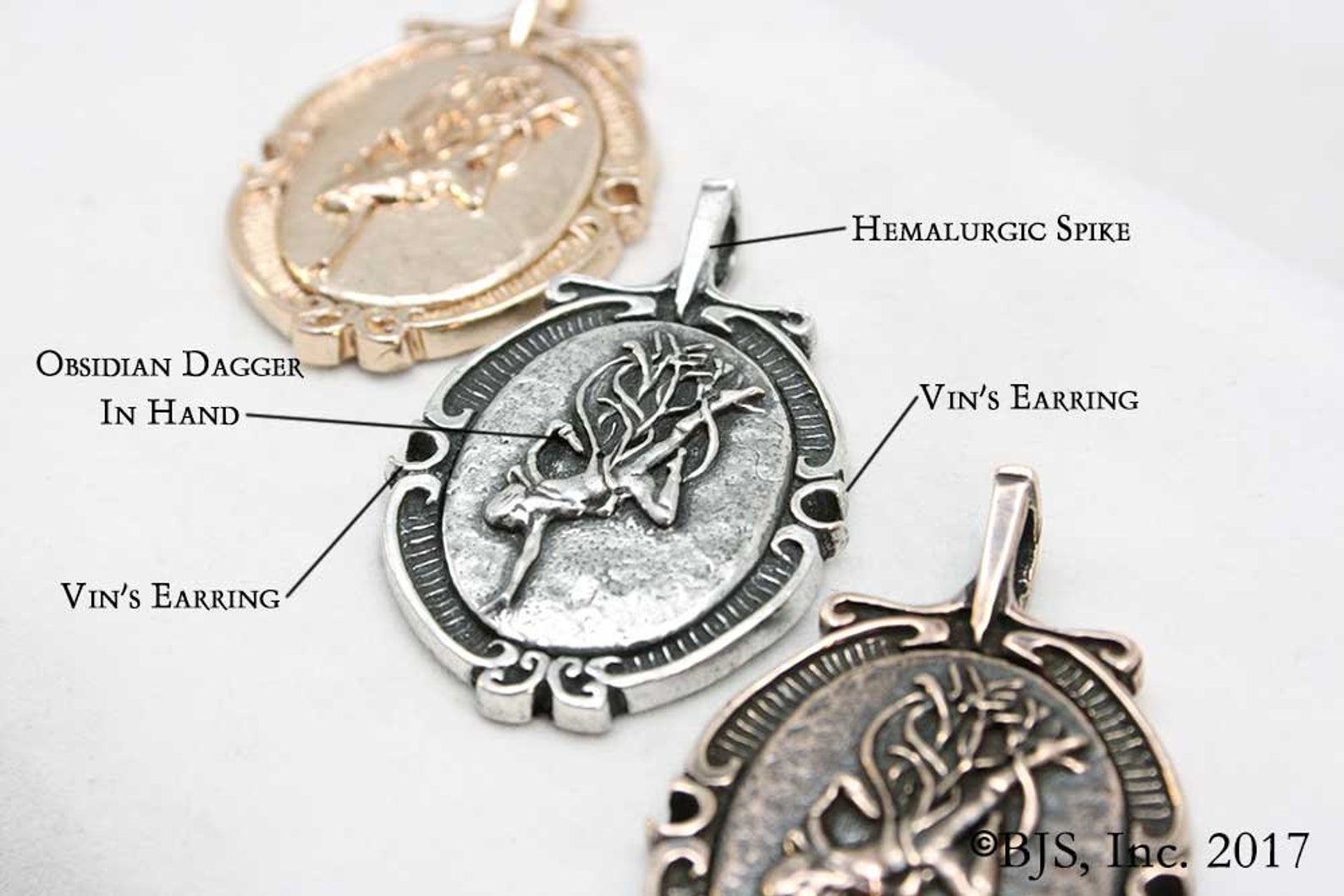 The Ascendant Warrior Cameo, Officially Licensed Mistborn Jewelry With ...