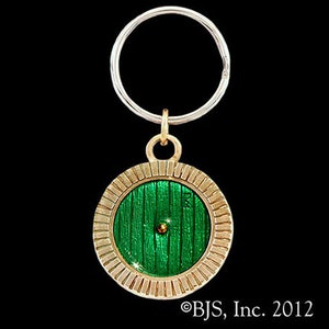 The Hobbit Bag End Door Pendant or Key Chain Bronze Necklace | Etsy