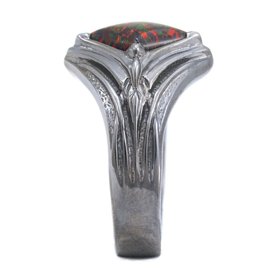 The Necromancer Ring One of the Nine Rings of Men Officially - Etsy