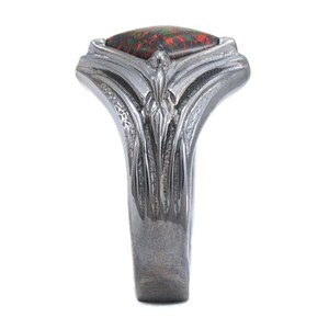 The Necromancer Ring, One of the Nine Rings of Men, Officially Licensed ...