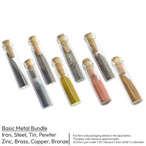 Mistborn Metals Vials, Officially Licensed With Brandon Sanderson ...