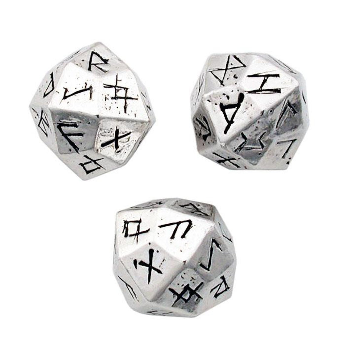 24 Sided Elder Futhark Rune Dice Viking Rune Die Gemstone - Etsy