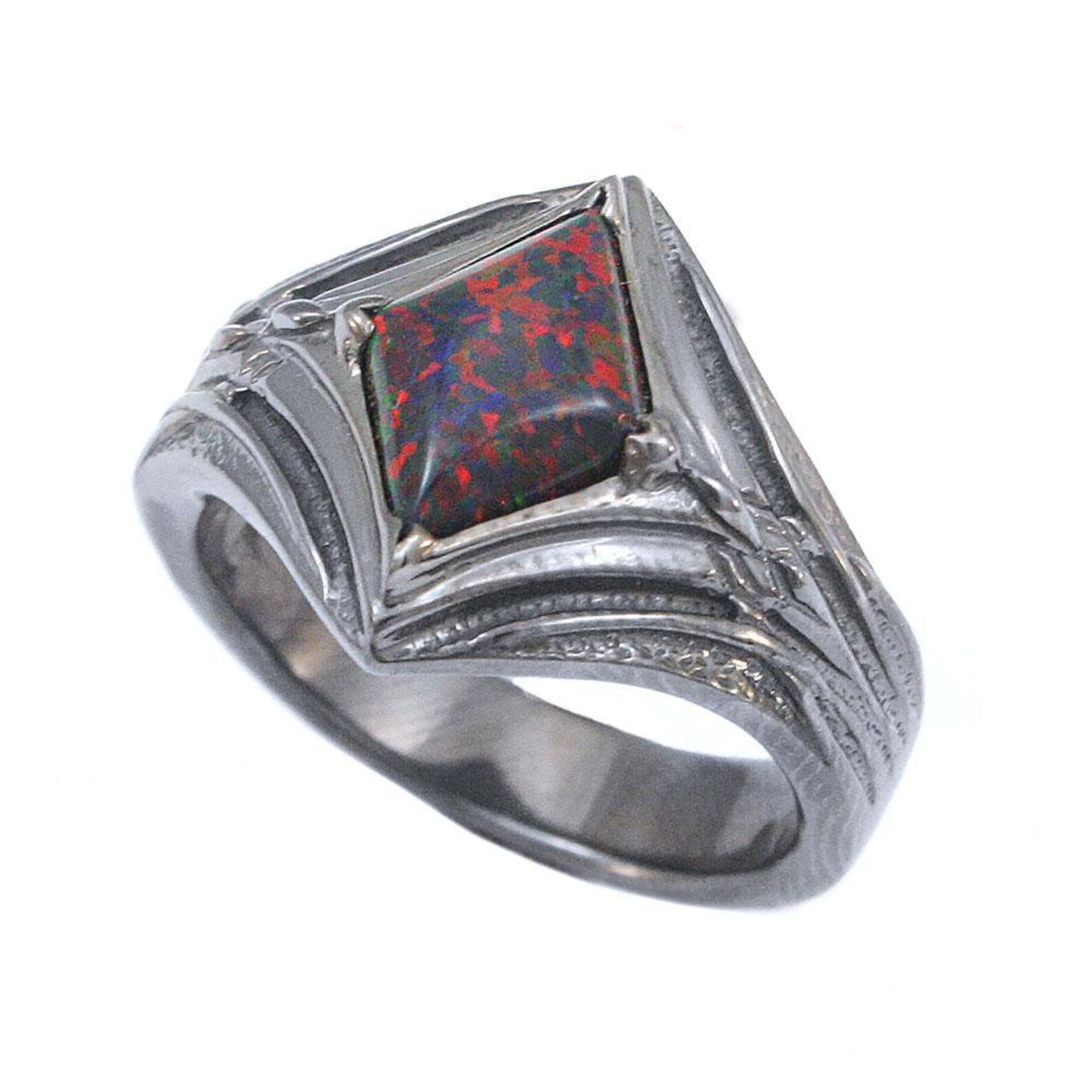 The Necromancer Ring One of the Nine Rings of Men Officially - Etsy