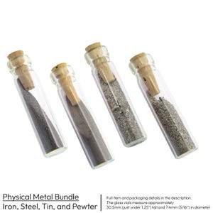 Mistborn Metals Vials, Officially Licensed With Brandon Sanderson ...