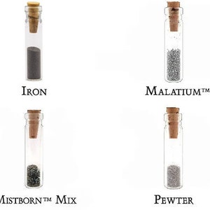 Mistborn Metals Vials Officially Licensed Replica With - Etsy