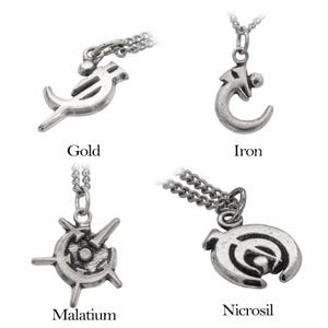 Mistborn Allomancer Necklaces, Officially Licensed With Brandon ...
