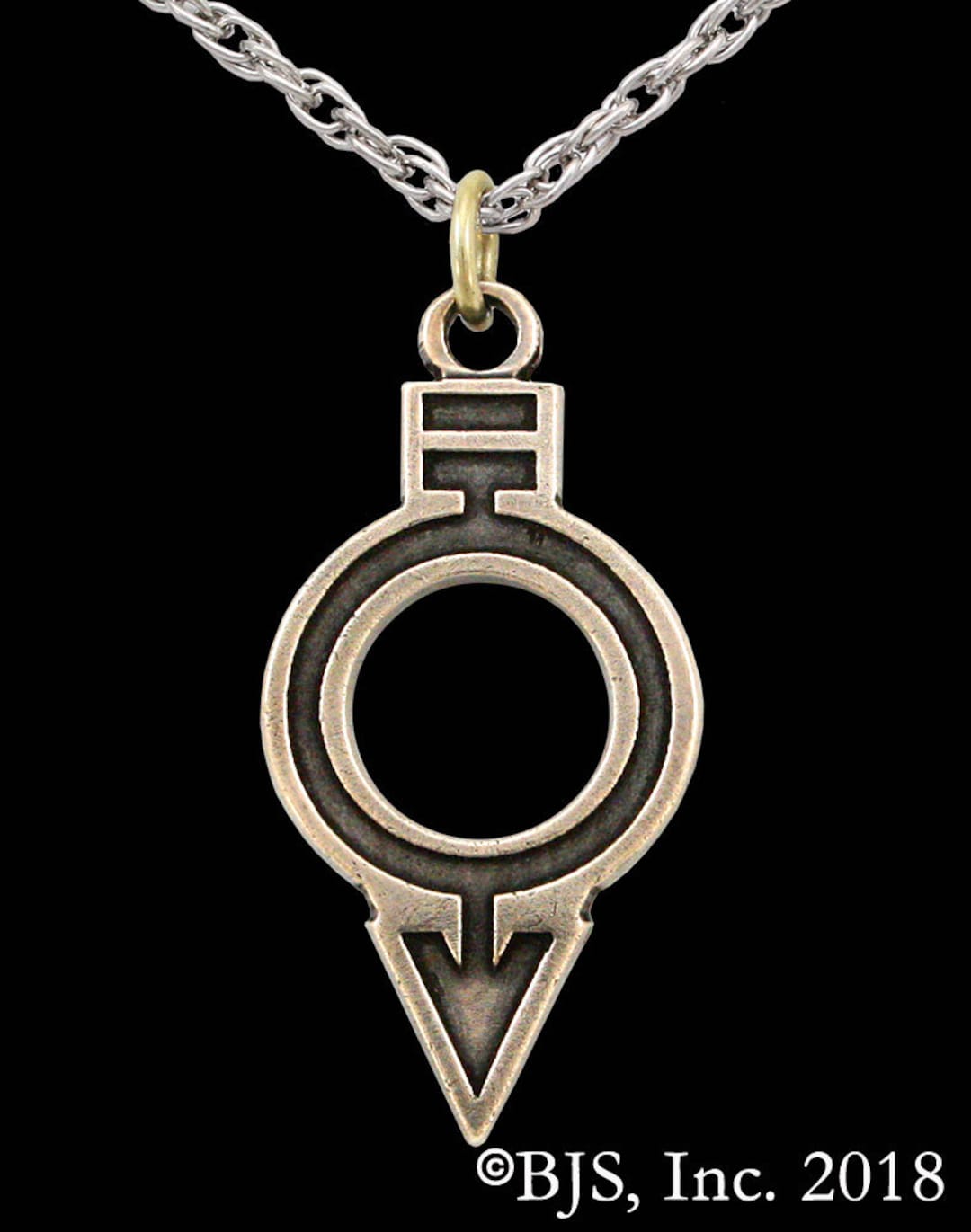 Red Society Symbol Pendant, Yellow Bronze, Officially Licensed Red ...