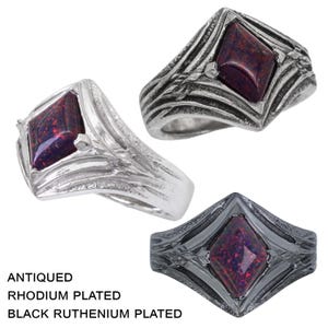 The Necromancer Ring, One of the Nine Rings of Men, Officially Licensed ...